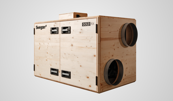 Swegon presents a concept air handling unit in wood