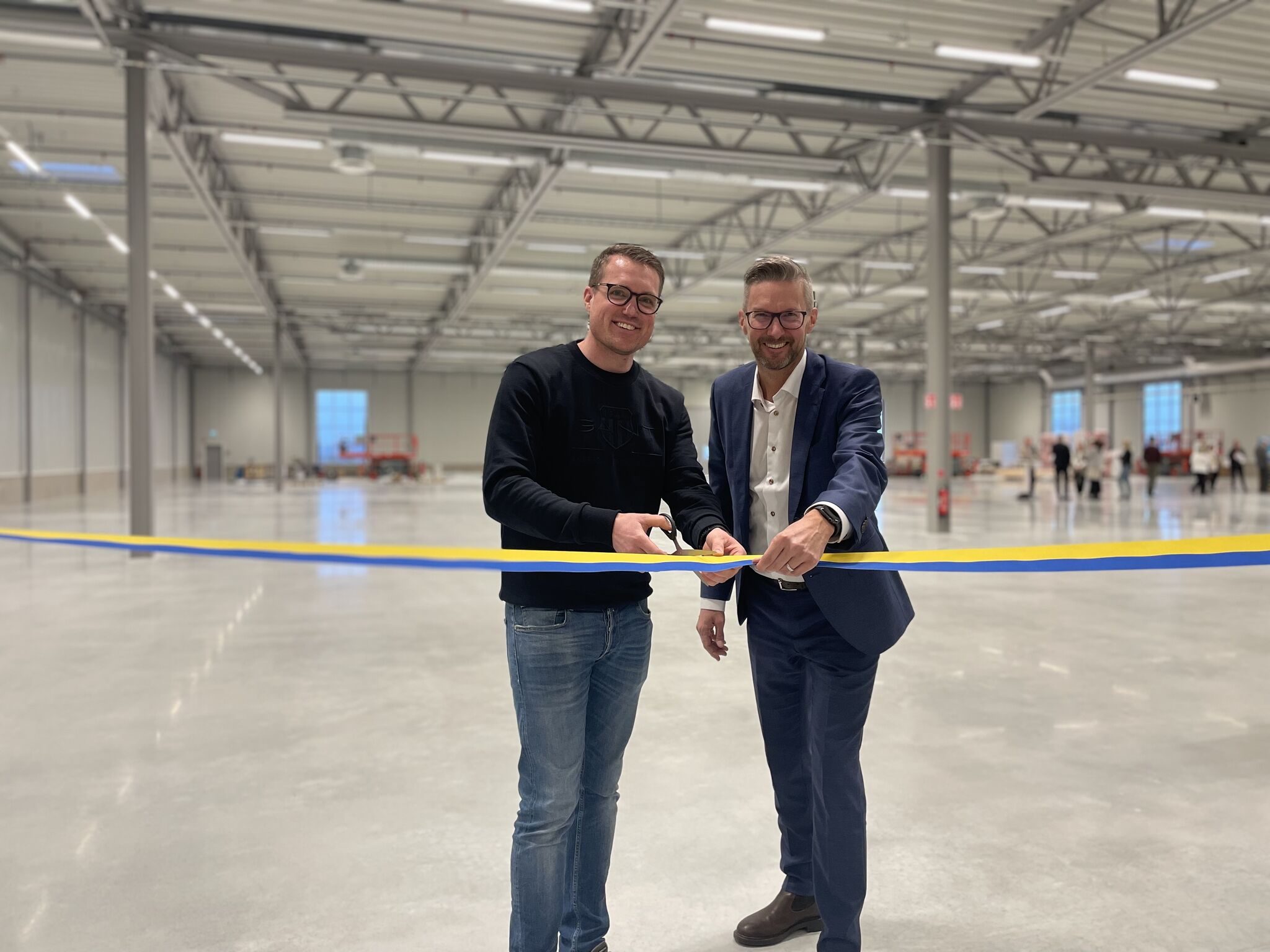 Inhuldiging van nieuwe faciliteiten in Kvänum