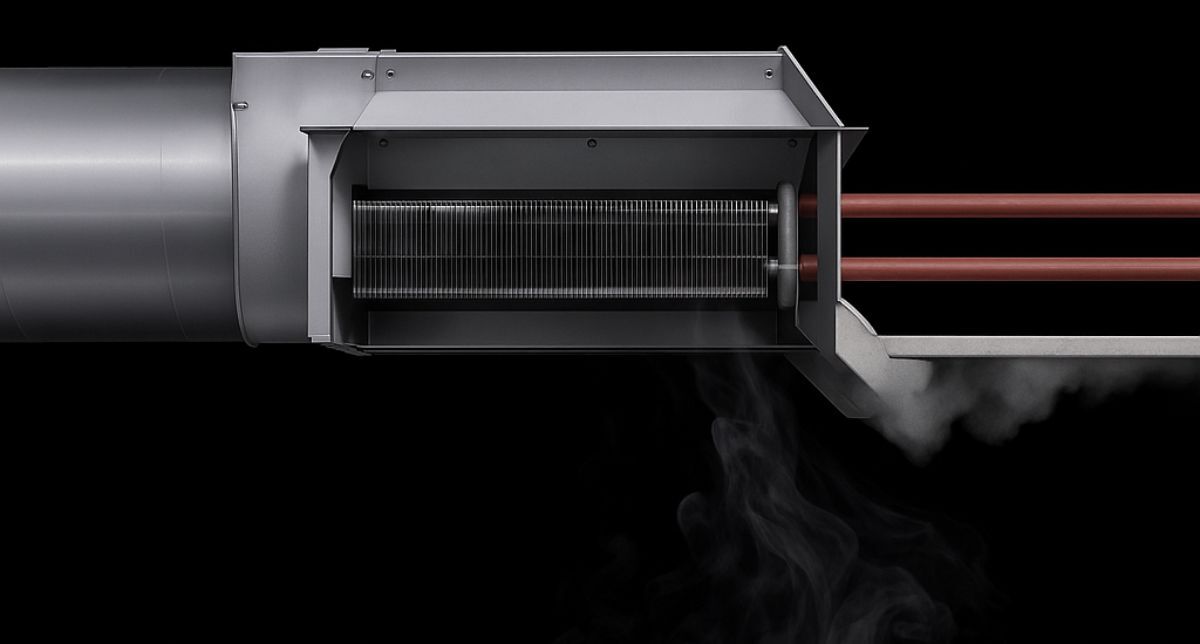 Heating from the ceiling does work – chilled beams are key